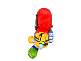 Hazmat Suit Plush – Rust-Inspired 8" Collectible | FIGZ